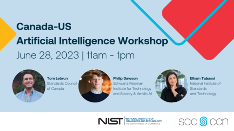 Canada-US Artificial Intelligence Workshop | NIST